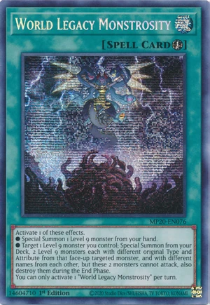 World Legacy Monstrosity | Yu-Gi-Oh! Wiki | Fandom