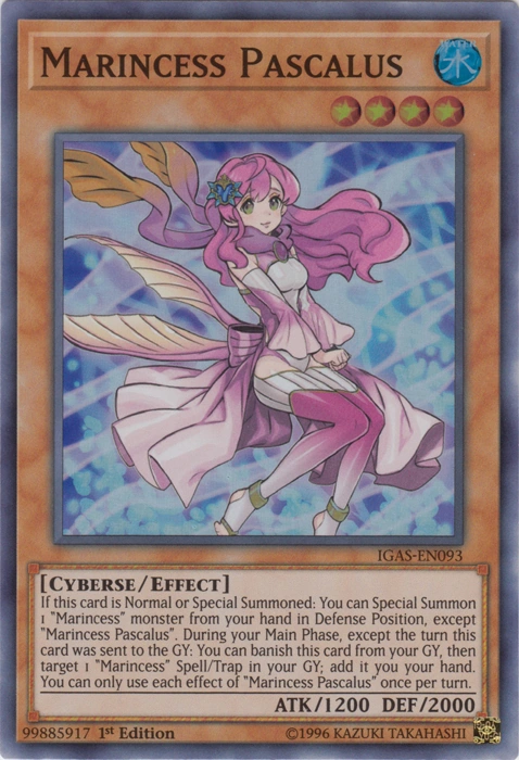 Card Gallery:Marincess Pascalus | Yu-Gi-Oh! Wiki | Fandom