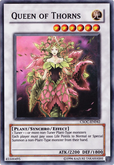 Card Errata:Queen of Thorns | Yu-Gi-Oh! Wiki | Fandom
