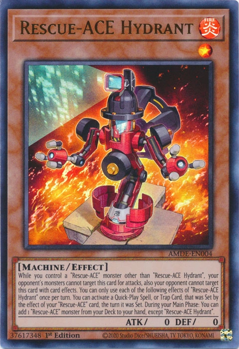 Card Gallery:Rescue-ACE Hydrant | Yu-Gi-Oh! Wiki | Fandom