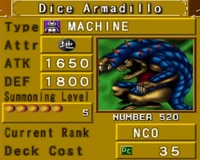 Dice Armadillo (DOR) | Yu-Gi-Oh! Wiki | Fandom