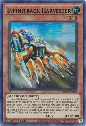 Infinitrack Harvester | Yu-Gi-Oh! Wiki | Fandom