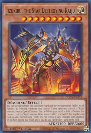 Jizukiru, the Star Destroying Kaiju | Yu-Gi-Oh! Wiki | Fandom
