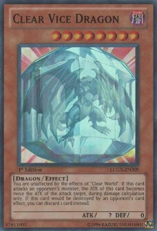 Clear Vice Dragon | Yu-Gi-Oh! Wiki | Fandom