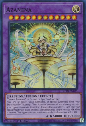 Azamina (card) | Yu-Gi-Oh! Wiki | Fandom