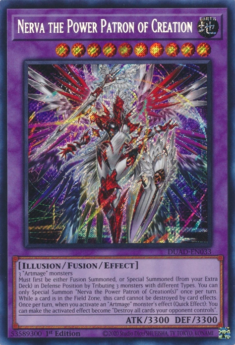 Nerva the Power Patron of Creation | Yu-Gi-Oh! Wiki | Fandom