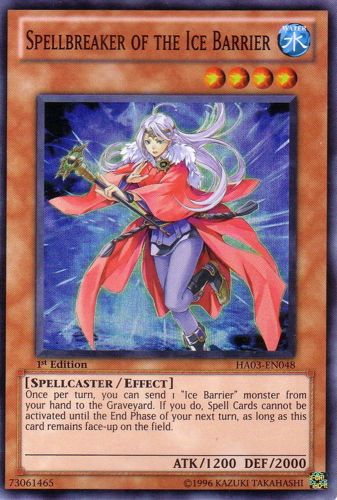 Spellbreaker of the Ice Barrier | Yu-Gi-Oh! Wiki | Fandom