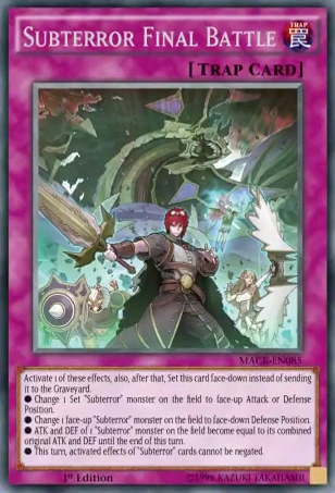 Card Gallery:Subterror Final Battle | Yu-Gi-Oh! Wiki | Fandom