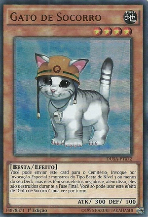 Rescue Cat | Yu-Gi-Oh! Wiki | Fandom
