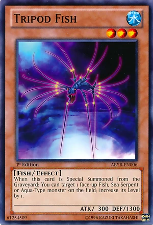 Tripod Fish | Yu-Gi-Oh! Wiki | Fandom