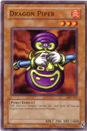 Card Errata:Dragon Piper | Yu-Gi-Oh! Wiki | Fandom