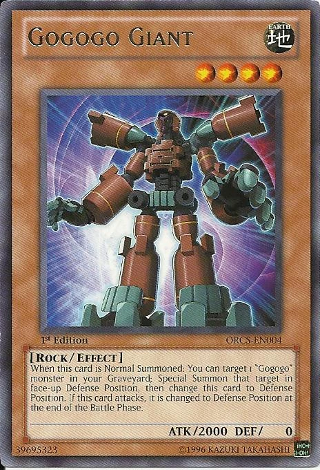 Card Gallery:Gogogo Giant | Yu-Gi-Oh! Wiki | Fandom