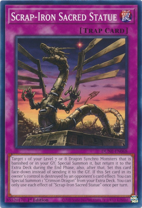 Scrap-Iron Sacred Statue | Yu-Gi-Oh! Wiki | Fandom