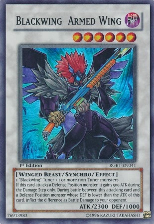 Card Errata:Blackwing Armed Wing | Yu-Gi-Oh! Wiki | Fandom