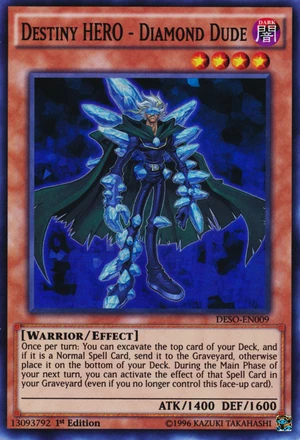 Destiny HERO - Diamond Dude | Wikia Yu-Gi-Oh! tiếng Việt | Fandom