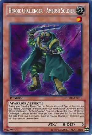 Heroic Challenger - Ambush Soldier | Yu-Gi-Oh! Wiki | Fandom