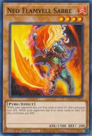 Neo Flamvell Sabre | Yu-Gi-Oh! Wiki | Fandom