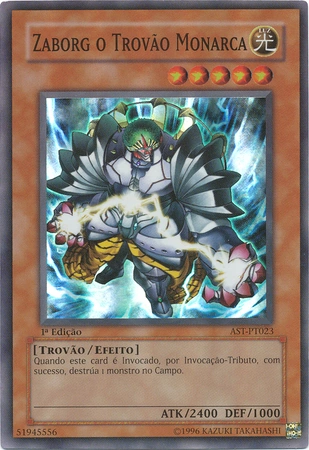 Galeria de Card:Zaborg the Thunder Monarch | Yu-Gi-Oh! Wiki | Fandom