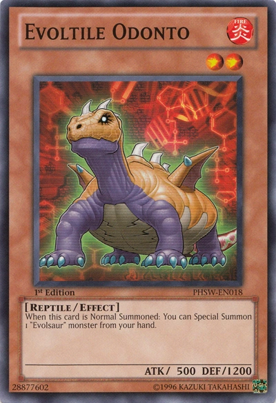 Evoltile Odonto | Yu-Gi-Oh! Wiki | Fandom