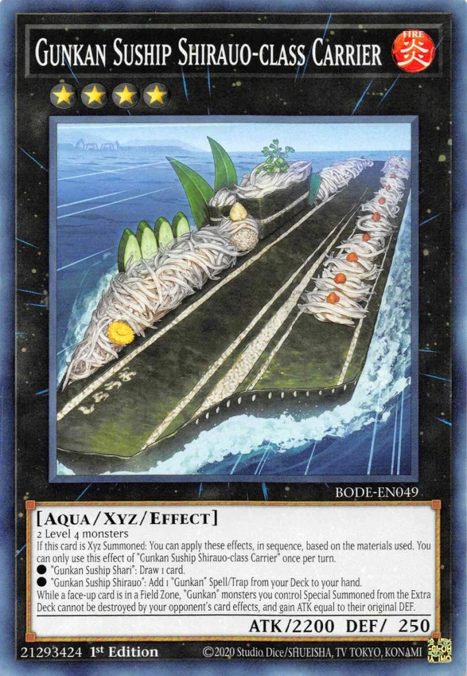 Gunkan Suship Shirauo-class Carrier | Yu-Gi-Oh! Wiki | Fandom