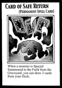 Card of Safe Return (manga) | Yu-Gi-Oh! Wiki | Fandom