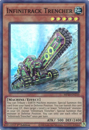 Infinitrack Trencher | Yu-Gi-Oh! Wiki | Fandom