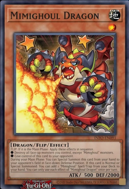 Card Gallery:Mimighoul Dragon | Yu-Gi-Oh! Wiki | Fandom