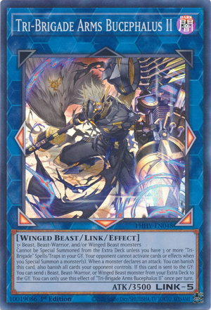 Tri-Brigade Arms Bucephalus II | Yu-Gi-Oh! Wiki | Fandom