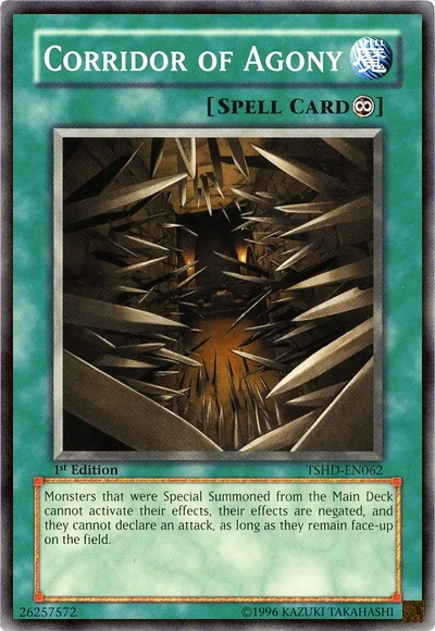 Corridor of Agony | Yu-Gi-Oh! Wiki | Fandom