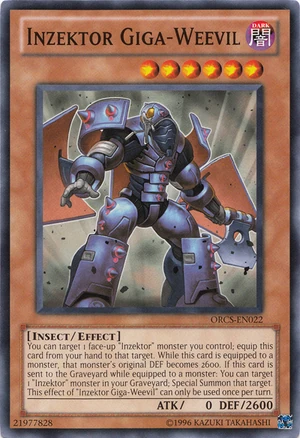 Inzektor Giga-Weevil | Yu-Gi-Oh! Wiki | Fandom