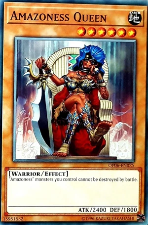 Amazoness Queen | Yu-Gi-Oh! Wiki | Fandom