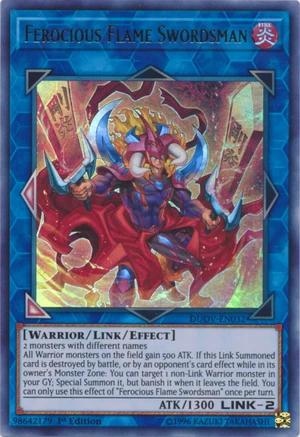 Ferocious Flame Swordsman | Yu-Gi-Oh! Wiki | Fandom