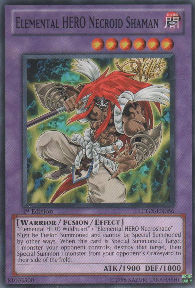 Elemental HERO Necroid Shaman | Yu-Gi-Oh! Wiki | Fandom
