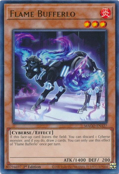 Flame Bufferlo | Yu-Gi-Oh! Wiki | Fandom