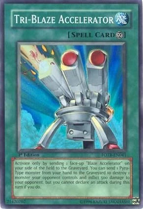 Tri-Blaze Accelerator | Yu-Gi-Oh! Wiki | Fandom