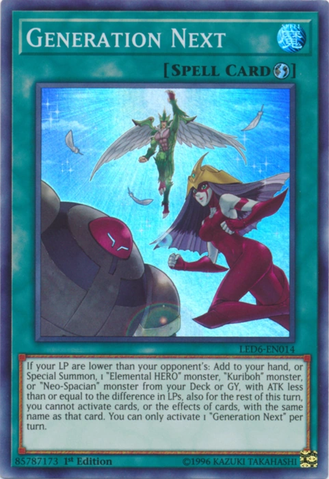 Generation Next (card) | Yu-Gi-Oh! Wiki | Fandom