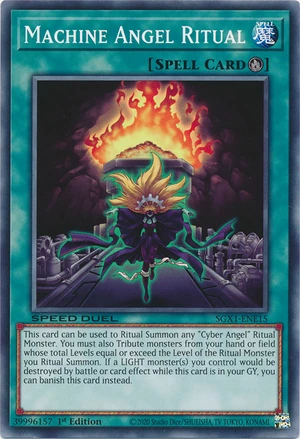 Machine Angel Ritual | Yu-Gi-Oh! Wiki | Fandom
