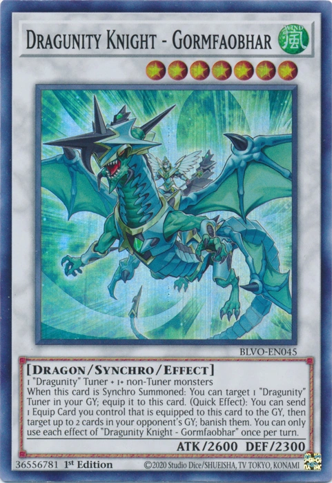 Dragunity Knight - Gormfaobhar | Yu-Gi-Oh! Wiki | Fandom