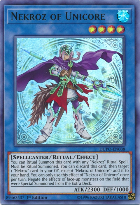 Nekroz of Unicore | Yu-Gi-Oh! Wiki | Fandom