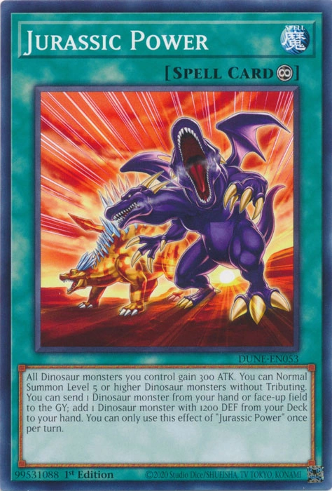 Jurassic Power | Yu-Gi-Oh! Wiki | Fandom