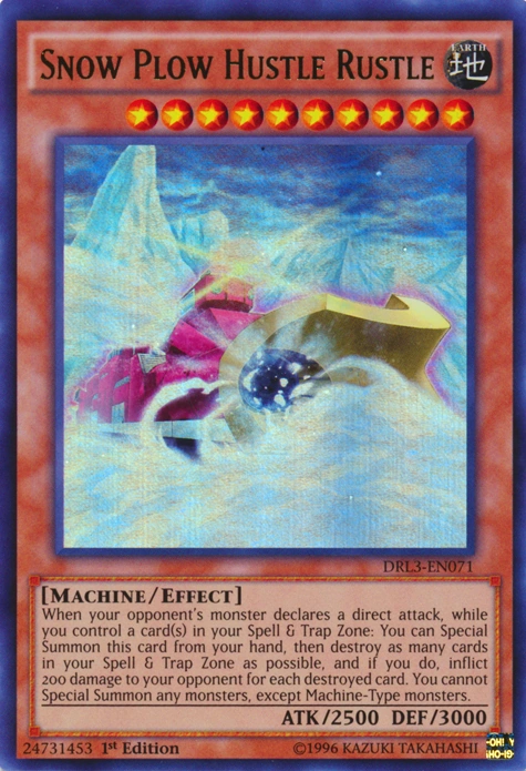 Card Gallery:Snow Plow Hustle Rustle | Yu-Gi-Oh! Wiki | Fandom