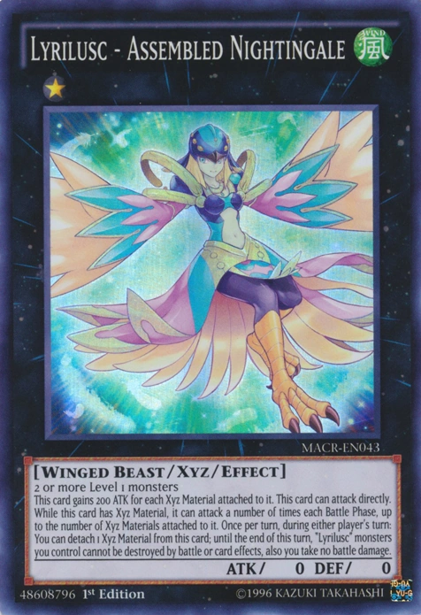 Lyrilusc - Assembled Nightingale | Yu-Gi-Oh! Wiki | Fandom
