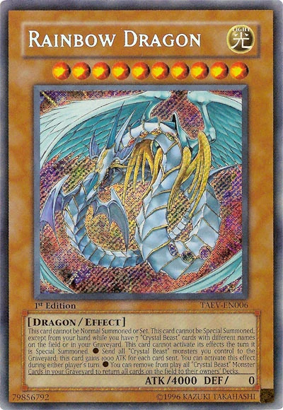 Card Errata:Rainbow Dragon | Yu-Gi-Oh! Wiki | Fandom