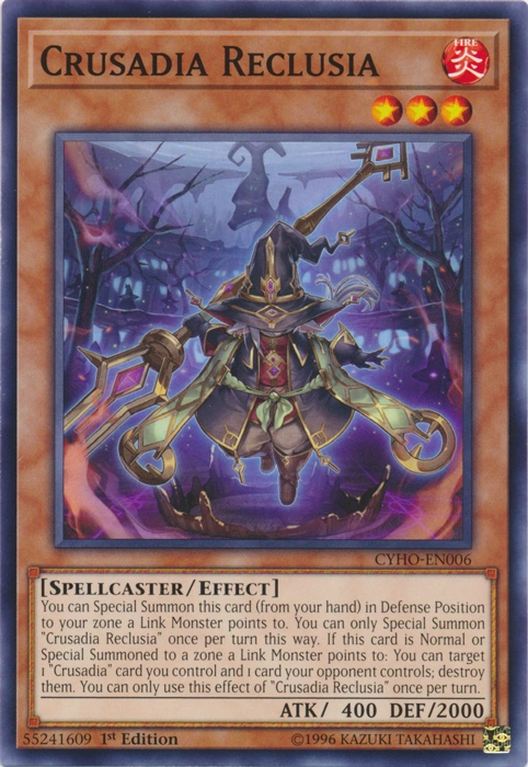 Crusadia Reclusia | Yu-Gi-Oh! Wiki | Fandom