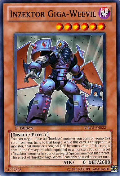 Card Gallery:Inzektor Giga-Weevil | Yu-Gi-Oh! Wiki | Fandom