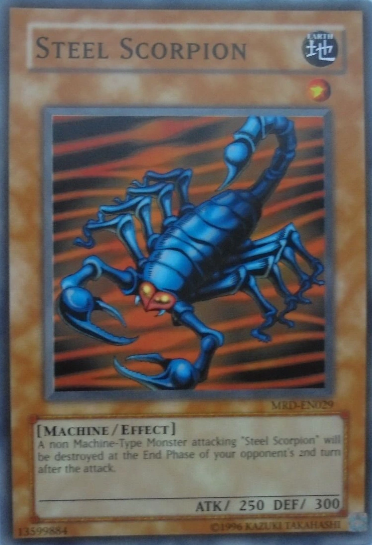 Card Gallery:Steel Scorpion | Yu-Gi-Oh! Wiki | Fandom