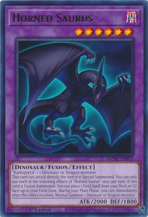 Horned Saurus | Yu-Gi-Oh! Wiki | Fandom
