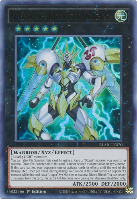 Number S39: Utopia the Lightning | Yu-Gi-Oh! Wiki | Fandom