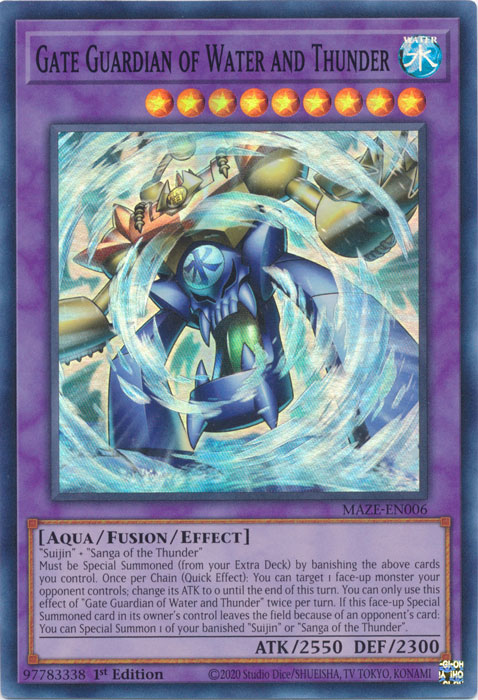 Gate Guardian of Water and Thunder | Yu-Gi-Oh! Wiki | Fandom