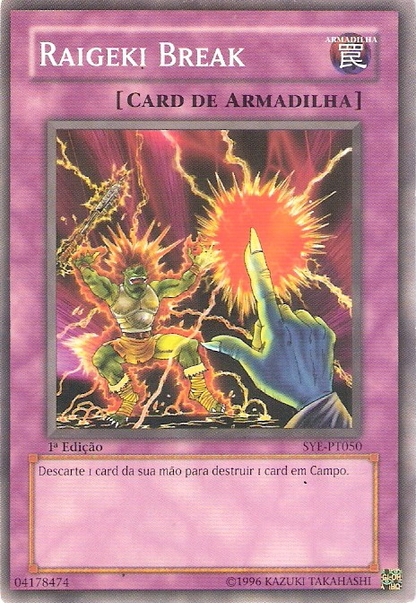 Galeria de Card:Raigeki Break | Yu-Gi-Oh! Wiki | Fandom